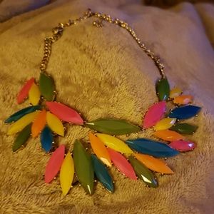 Jewelry | Vintage Tropical Colorful Spring Necklace | Poshmark